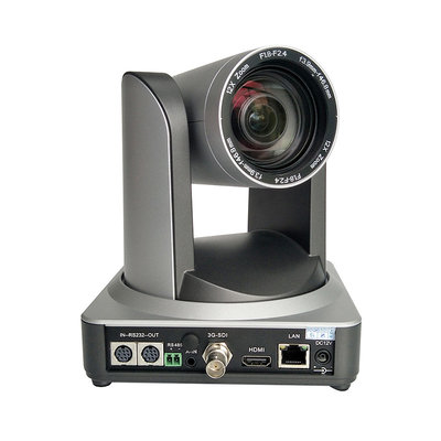 Wide Angle 12x zoom video conference PTZ camera 1080P60 IP streaming remote control