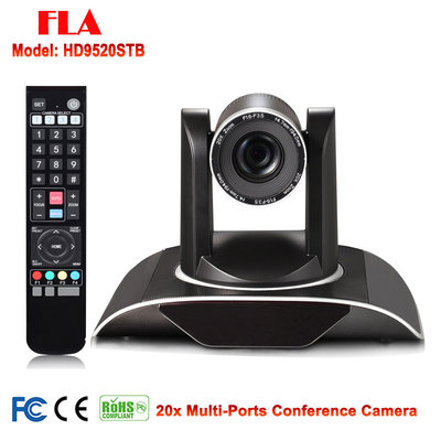 2MP 1080p50/60 20x Zoom HD IP 3GSDI DVI Video Conference PTZ Camera