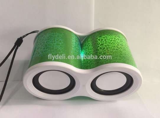 2018 Best Selling Crackle FM LED Wireless Portable Mini blue tooth Speaker