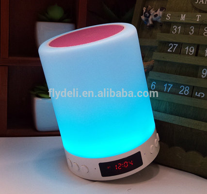 LED Rainbow Speaker TF Card, FM Radio and Hands-free   BT speakers