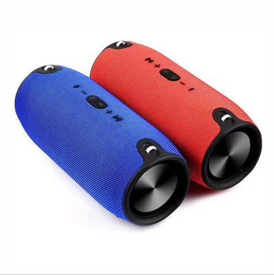 OEM  Portable  TF USB AUX FM cylinder blue tooth speaker