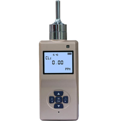 Portable pump-suction Chlorine (Cl2)  gas detector