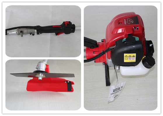 GX35 Four Stroke Engine Gas Powered Brush Cutter , Petrol Strimmer Brushcutter