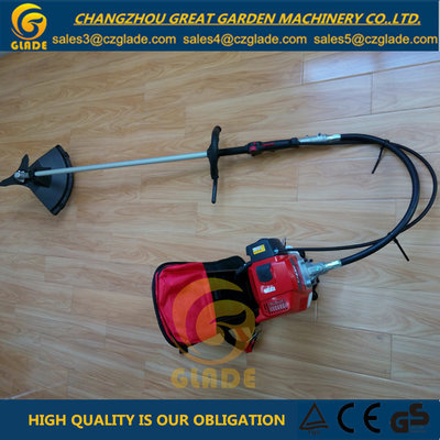 Japan 2 Strokes 45.4cc Engine Backpack Grass Trimmer Gasoline Grass Cutter