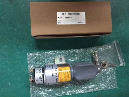 STOP SOLENOID VALVE FOR E320 E200B HD700-5 SA3933-24 1751ES-24E7U1B1S5A 3864274 SHANTUI Excavator SE210 Solenoid Valve