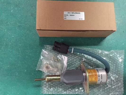 3930234 SA-4335-24 Excavator 24V Diesel Engine Stop Solenoid 24 Volt fuel pump solenoid 3930234 for Cummins engine