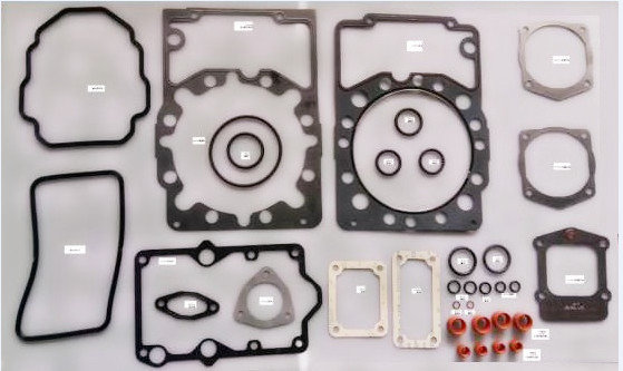 355-0762 355-0769 Fit for  3508 3512 3516 Top Upper Gasket Set Kit with high quality