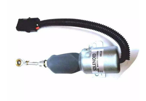 Diesel Fuel Shut Off Solenoid Valve B4000-1115030 24V For DCEC YUCHAI Parts