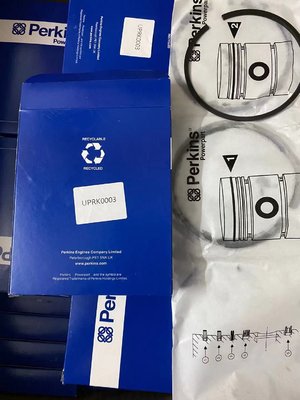 UPRK0003 Perkins 1104C-44 1104C-44T Ring Set  4225073M91 233-7231