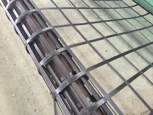 30KN - 500KN Composite Geosynthetic Materials In Road Construction High Strength