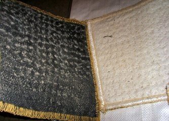 PP Woven / PET Geotextile Geosynthetic Bentonite Clay Liner GCL 6500g
