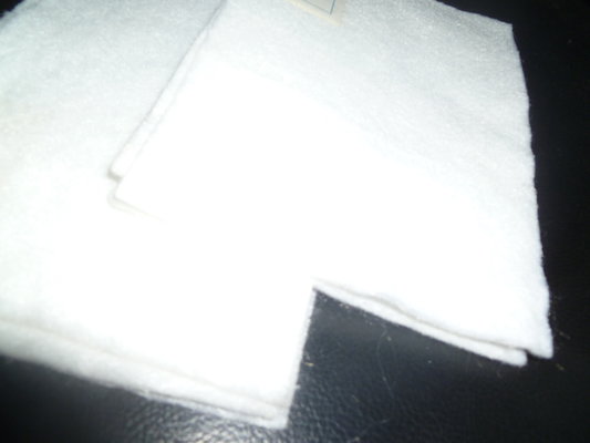 Polyester / Polypropylene Nonwoven Geotextile Fabric , Soil Separation Fabric