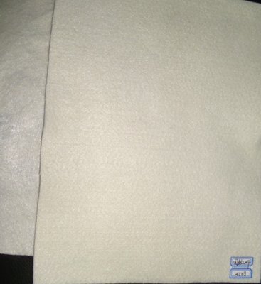 High Tensile Strength Needle Punched Non Woven Geotextile Fabric Black / Grey Color