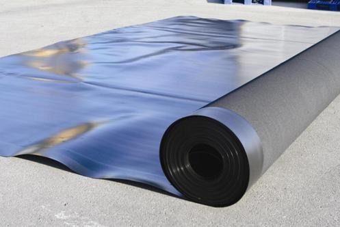 Anti UV Geomembrane Pond Liner , Plastic Landfills / Fish Ponds Liners