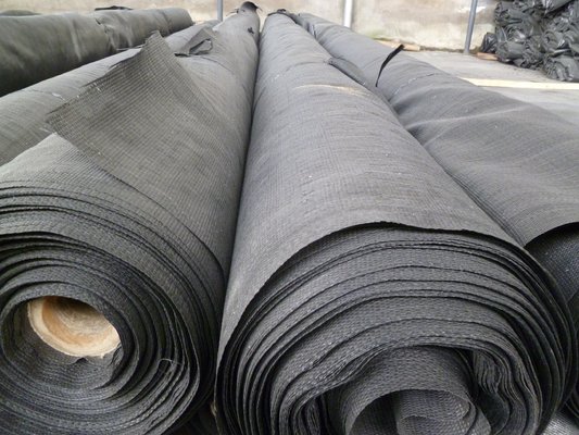 75g - 400g Woven Geotextiles And Geomembranes Woven Black Or White Color