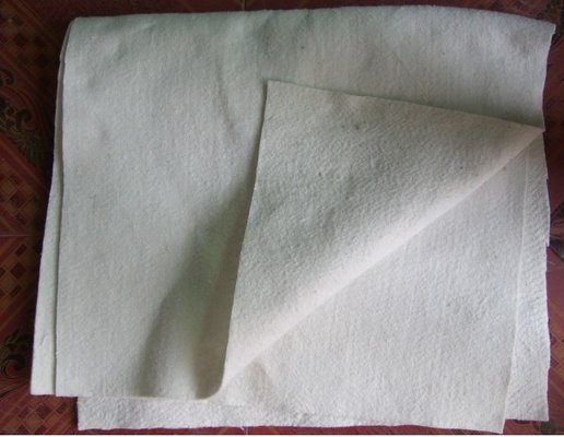 Black Needle Punched Non Woven Geotextil Stabilization Fabric 100 Virgin Polypropylene Material