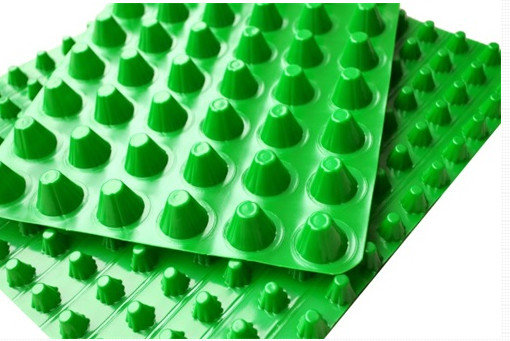 Dimpled Drainage Interior Basement Wall Waterproofing Membrane Plastic Material