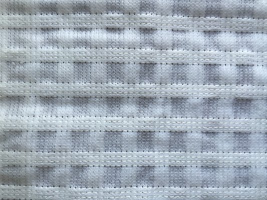 White Color Polyester Composite Geotextile Geosynthetic Materials In Road Construction