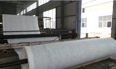 4mm - 8mm Geocomposite Drainage Net , Geonet Geosynthetics Drainage Layer Roll