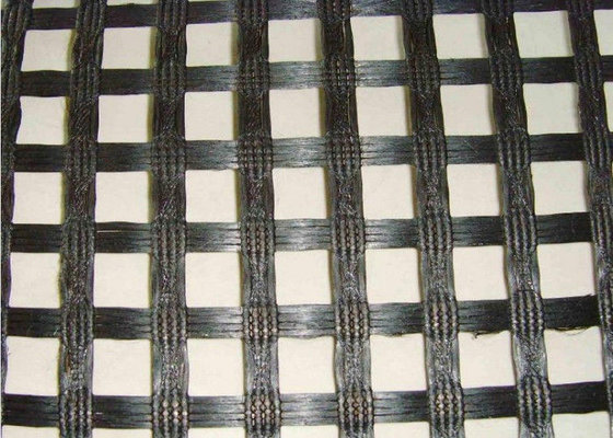 Triaxial Geogrid Reinforcement For Pavement / Driveways , Geogrid Road Construction
