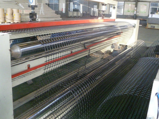 High Tensile Strength Geogrids In Pavement Construction , Geogrid Reinforcing Fabric