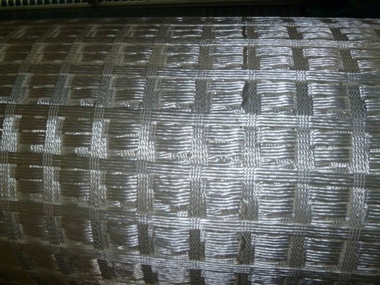 PP Biaxial / PVC Coating Asphalt Soil Reinforcement Geogrid Low Elongation Coefficient