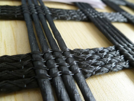 Triaxial Polyester Asphalt Reinforcement Grid High Tensile Strength Anti UV