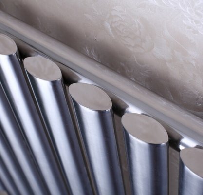 Hot Water Hydronic Heated Towel Warmer Radiator , Small Heated Towel Rail