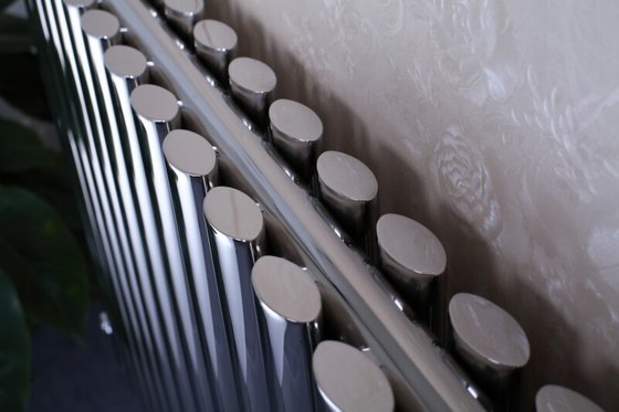 Hot Water Hydronic Heated Towel Warmer Radiator , Small Heated Towel Rail