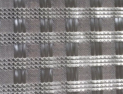 Impregnated Bitumen Geocomposite Geotextile Stitched With Polyester Geogrid