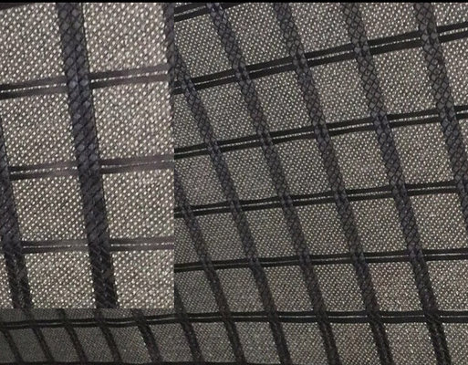 Impregnated Bitumen Geocomposite Geotextile Stitched With Polyester Geogrid
