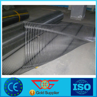 PP / HDPE Biaxial Retaining Wall Geogrid High Elastic Modulus CE Certificate