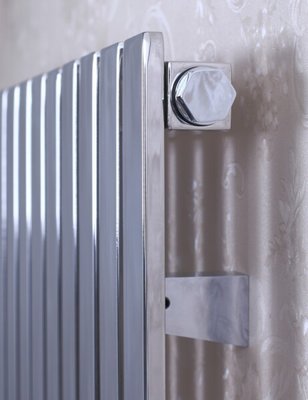 600 X 1200 Horizontal Heated Towel Radiator , Hydronic Heated Towel Rack