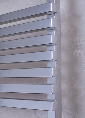 Stainless Steel Electric Bathroom Heated Towel Rails Radiators Wall Mounted