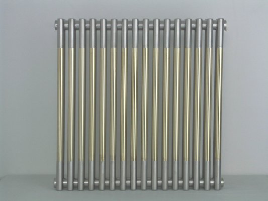 Thermostatic Electric Towel Rail Heated Towel Radiator Polished / Brushed Stainless Steel