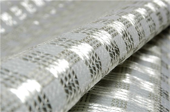 Warp Knitted Polyester Composite Geotextile ,100KN Ground Stabilization Fabric