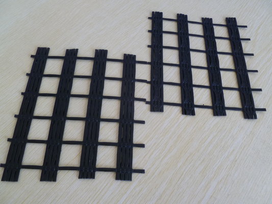 Triaxial Polyester Asphalt Reinforcement Grid High Tensile Strength Anti UV