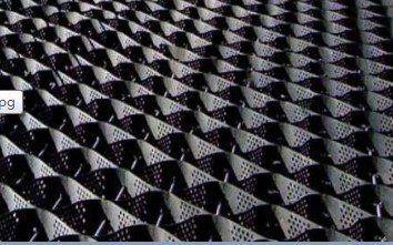 Smooth Surface Plastic Slope Protection Geocell , Steep Slope Stabilization Products