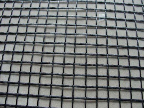 Biaxial Warp Knitted Fibreglass Pavement Reinforcement Geogrid Width 1 ~ 6m