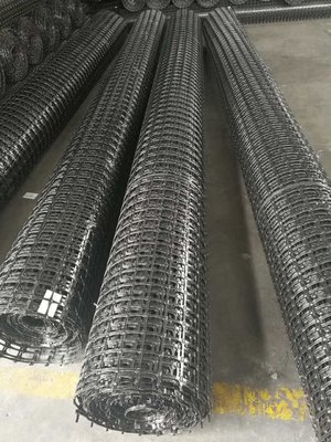 40KN/M Exturded Cold Stretched Polypropylene BX Geogrid CE Certificated