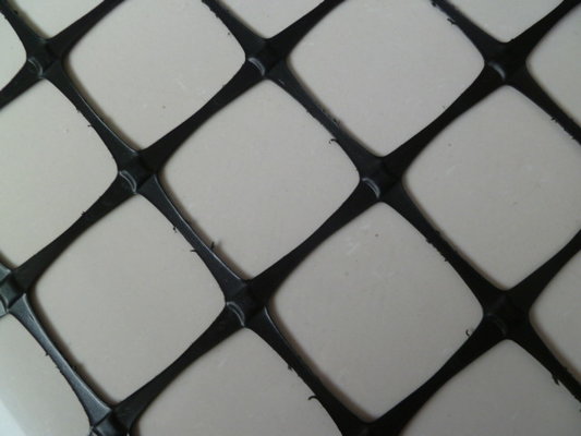 Extruded Polypropylene BX Retaining Wall Geogrid For Road Construction