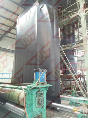 Transparent LDPE / LLDPE / HDPE Shrimp Geomembrane Pond Liner 0.75mm