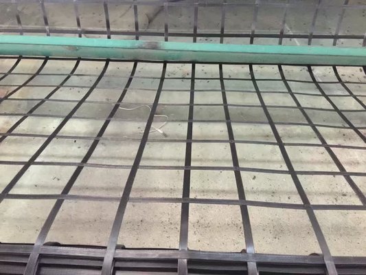 Black / White Steel Wire Geocomposite With Plastic Composite Geogrid