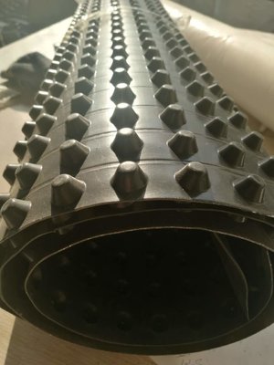 HDPE Single Side Dimpled Drainage Board Composited With Nonwoven Geotextile