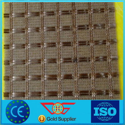 Reinforced PP / PET Non Woven Geotextile Composite Low Creep With PET Geogrid