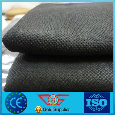 PP Polypropylene Plastic Black Woven Weed Control Barrier with High Tensile Strength
