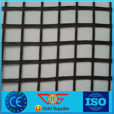 Highway/Railway Ground Pavement Material Wrap Knitted Biaxial Geogrid of Fiberglass