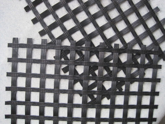 800/100 High Tenacity Polyester Geogrid for Road and Retaining Wall Construction