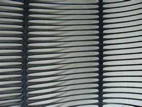 HDPE Uniaxial Plastic Pavement Reinforcement Geogrid 1m Width 50 Kn - 200 Kn