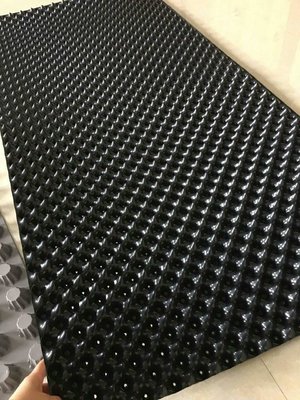 Green Roof Construction Used Double Side Dimpled Drainage Membrane